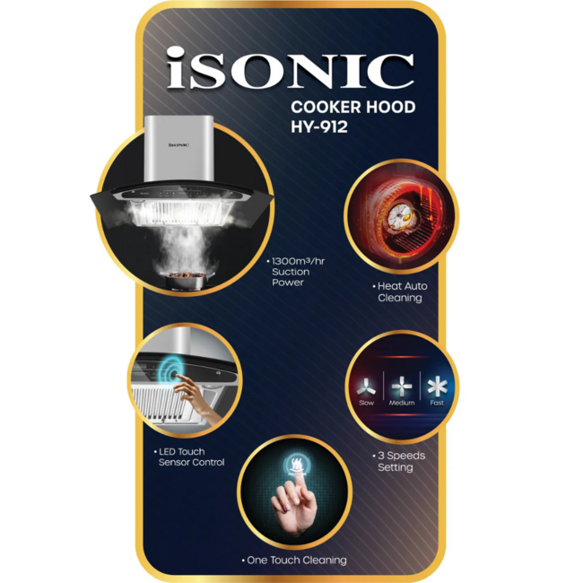 ISONIC, HOOD, ISONIC HOOD, KITCHEN APPLIANCES, KITCHEN HOOD, ISONIC ...