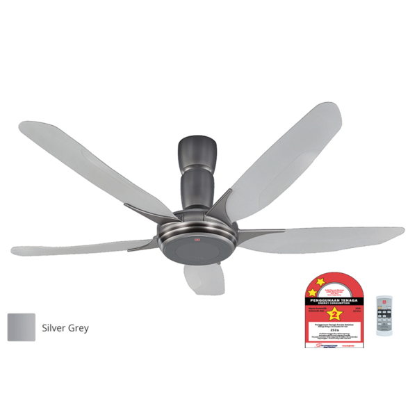 K15Y2-GS,KDK YURAGI 5 BLADE R/CONTROL CEILING FAN - SILVER,KDK YURAGI 5 ...