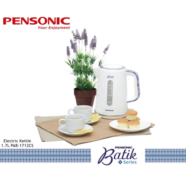 PENSONIC,PAB-1712CS,PAB1712CS,KETTLE,ELECTRIC KETTLE,BATIK EDITION ...