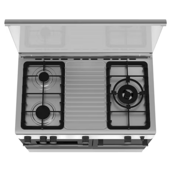 ELECTROLUX 300 SERIES FREESTANDING 4 BURNER GAS HOB WITH 62L GAS OVEN ...