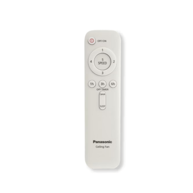 PANASONIC 56" 5 BLADE BAYU 5 R/CONTROL CEILING FAN WITH DC MOTOR ...