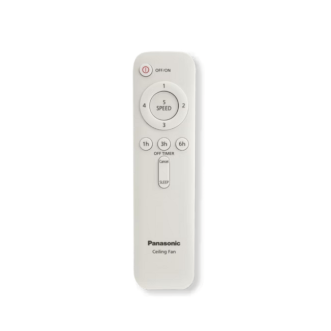 PANASONIC 56" 4 BLADE BAYU R/CONTROL CEILING FAN WITH DC MOTOR - WHITE ...
